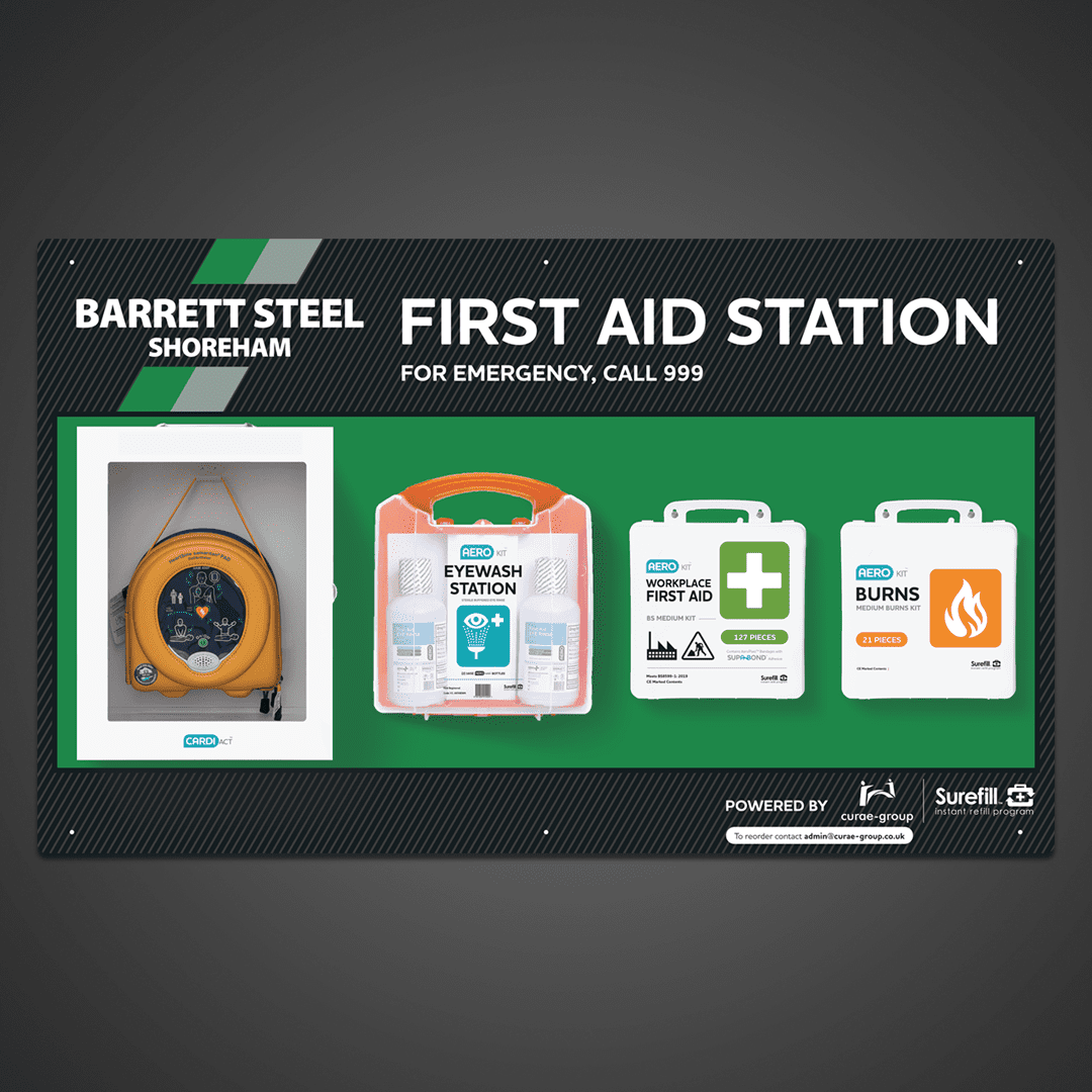 How our First Aid Station can make all the difference during an on-site ...