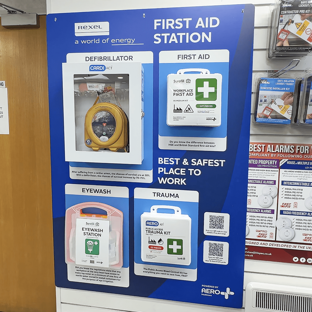 How our First Aid Station can make all the difference during an on-site ...