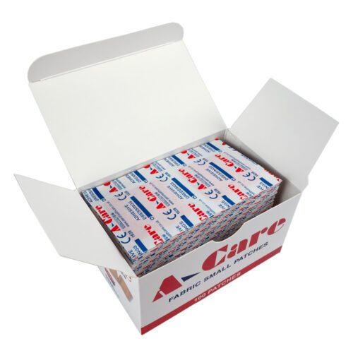 A-Care Fabric Small Patch Plasters (38 x 38mm) - Box 100 - Aero ...