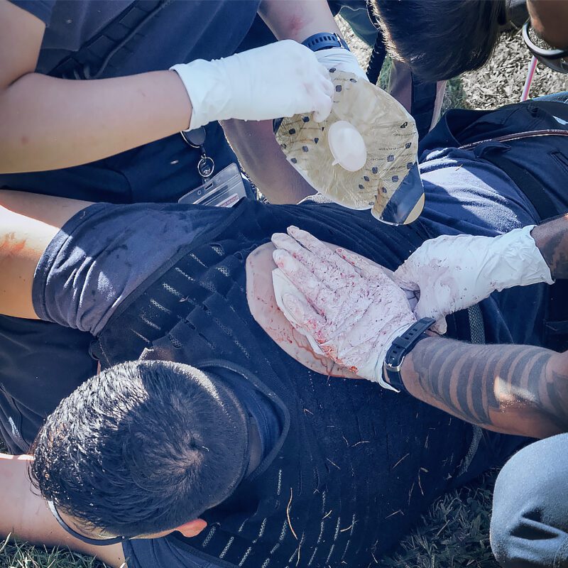 TrueClot® Chest Seal Application Trainer (CSAT) - Aero Healthcare UK