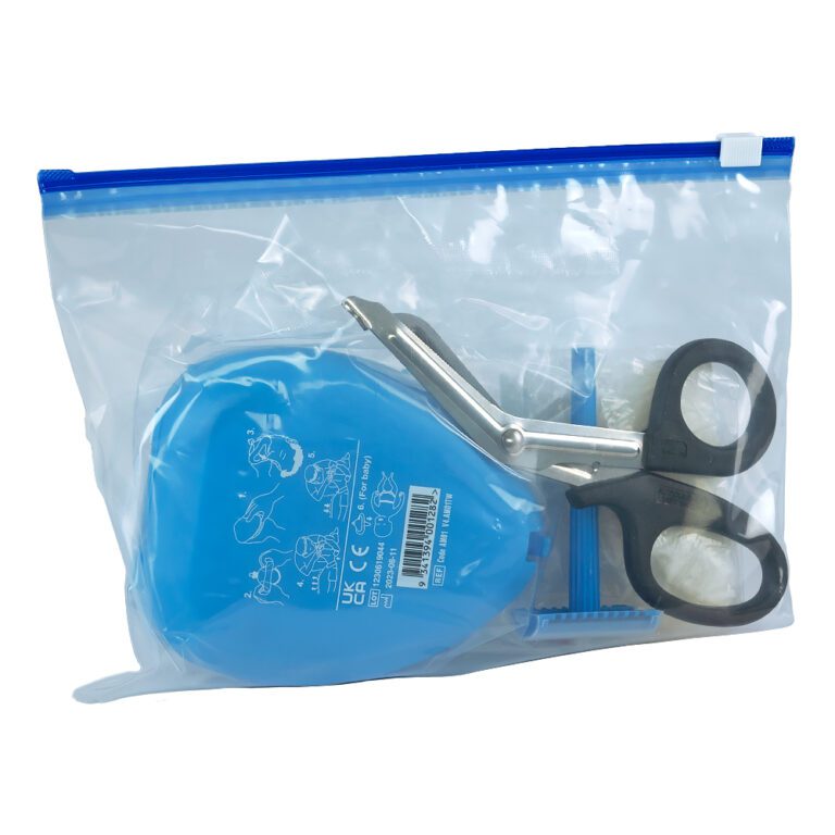 AED Prep Kit (with CPR Face Mask in Hard Case) - Aero Healthcare UK