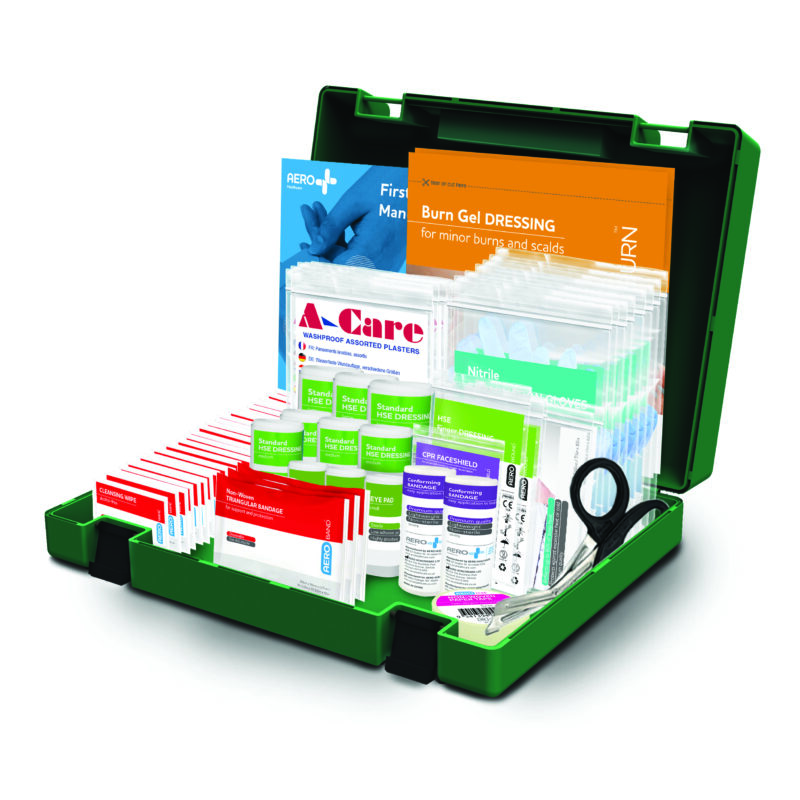 British Standard First Aid Kit - Medium - Aero Healthcare UK