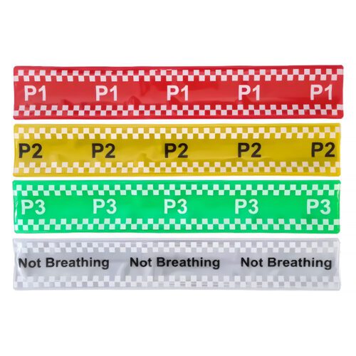 Zippered Wallet for TST Slap Bands including 5 each of P1, P2, P3 and ...