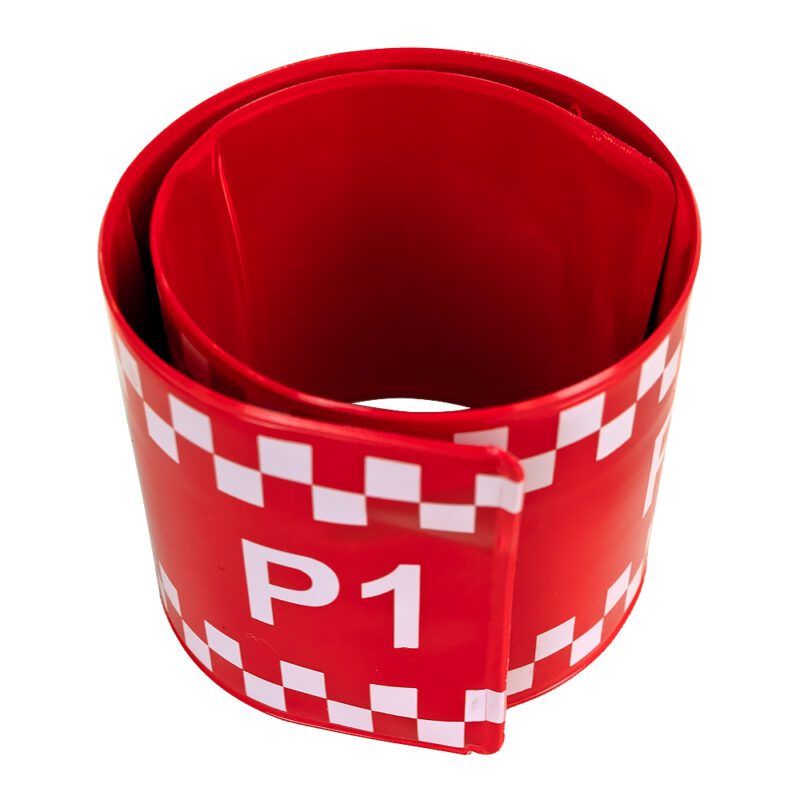 Ten Second Triage Slap Bands 300mm x 50mm Red P1 - Aero Healthcare UK