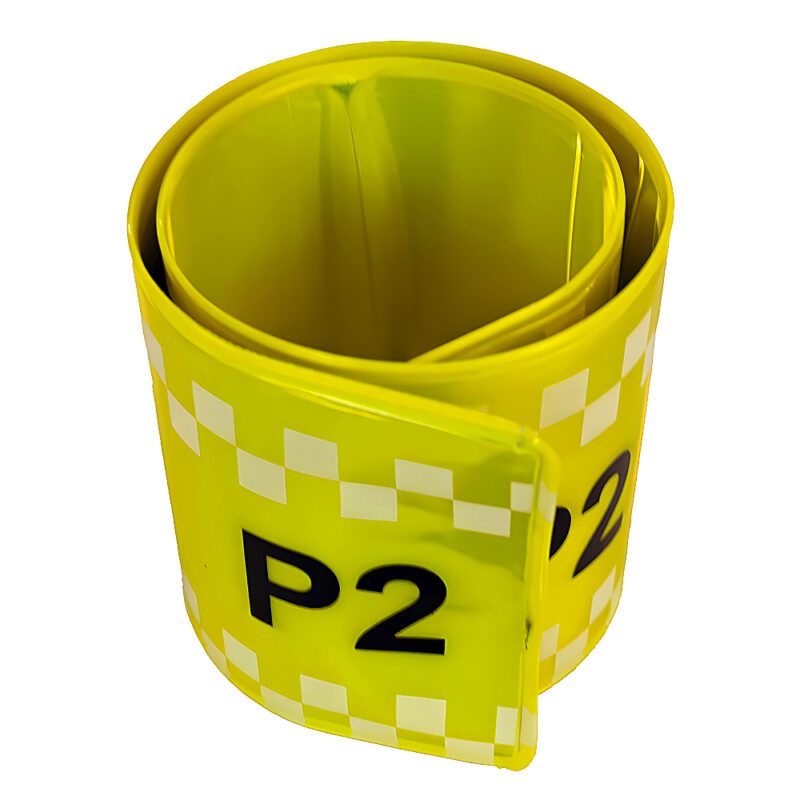 Ten Second Triage Slap Bands 300mm x 50mm Yellow P2 - Aero Healthcare UK