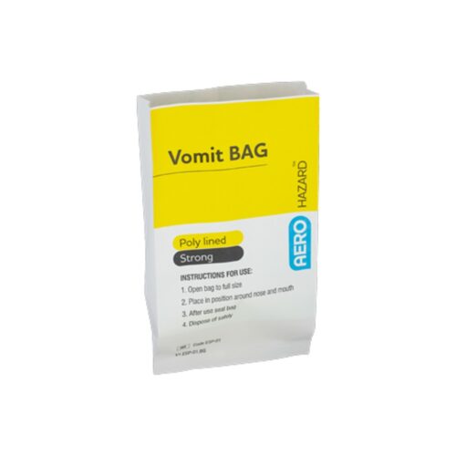 AeroHazard™ Sick Bags (Poly Lined) – Pack 25 - Aero Healthcare UK