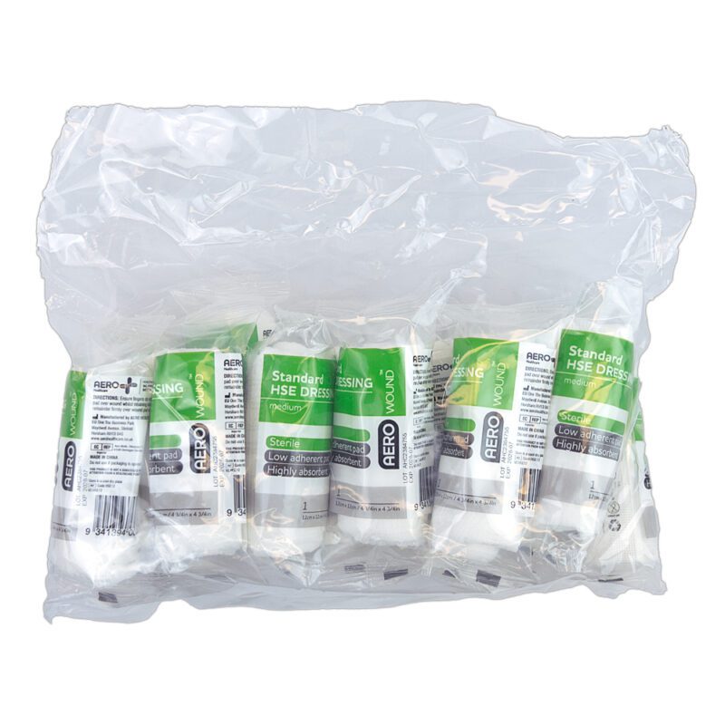 AeroWound™ HSE Dressing - Medium (12cm x 12cm Wound Pad, Pack 12 ...
