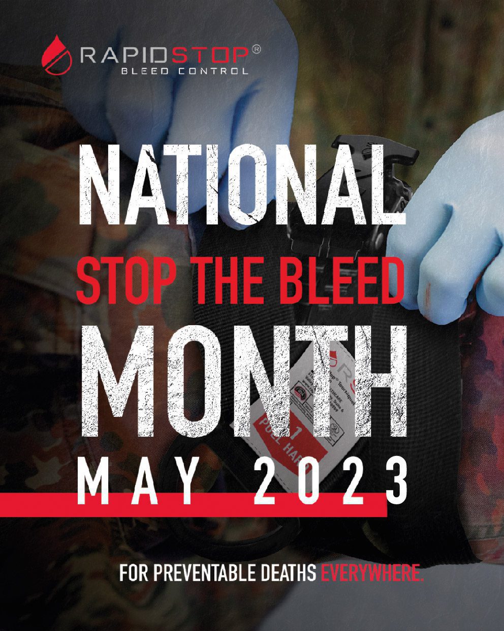 3 minutes to go: supporting Stop the Bleed Month - Aero Healthcare UK