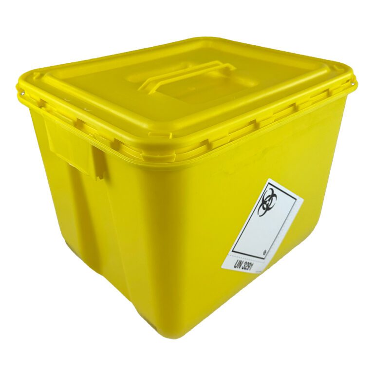 Sharps Disposal Bin – 30 Litres - Aero Healthcare UK