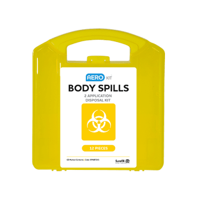 AeroKit™ Body Spills Kit – 2 Applications (Neat Case) - Aero Healthcare UK