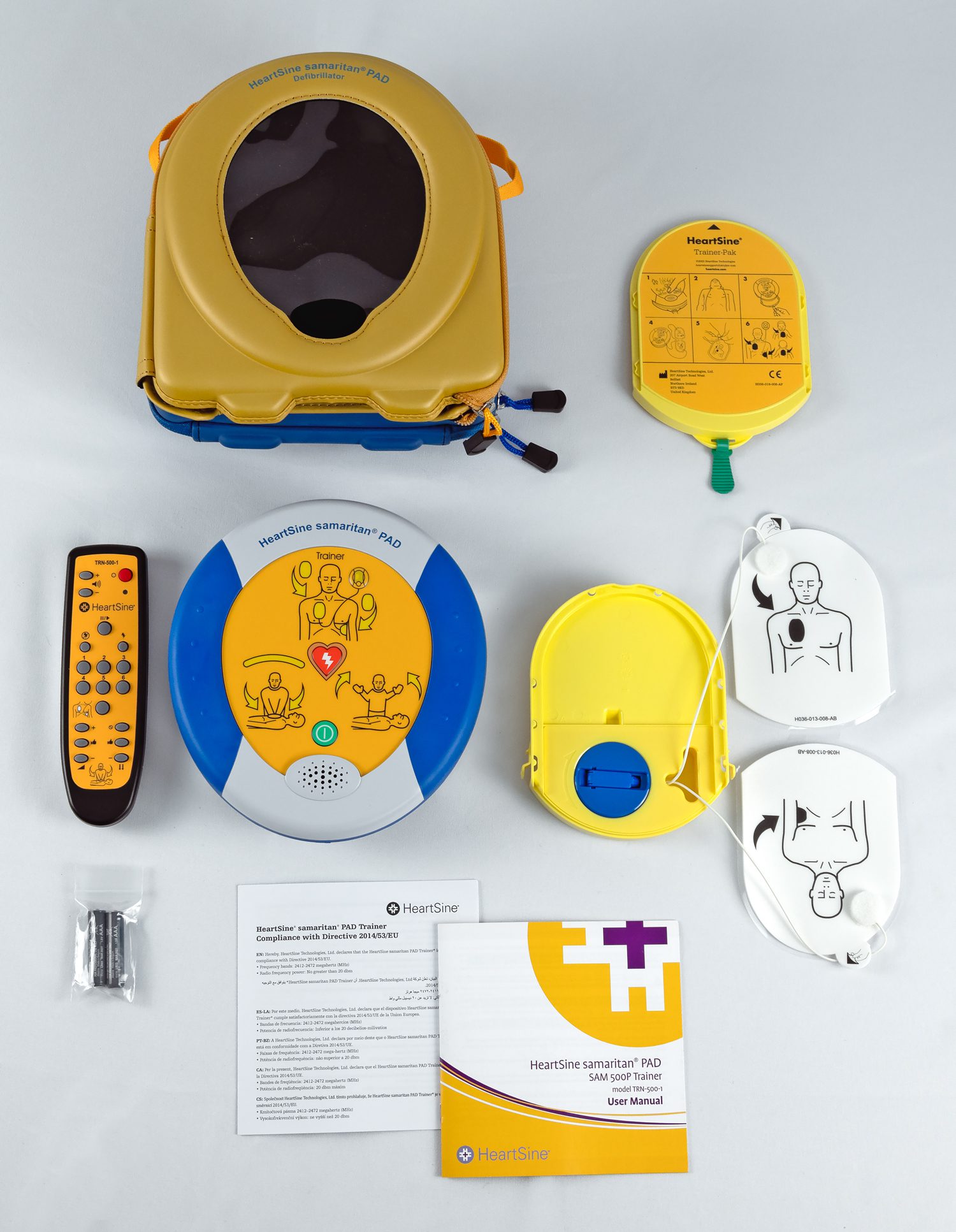 Heartsine® Samaritan® PAD 500P Trainer with CPR Training Function and Remote Control - Aero ...