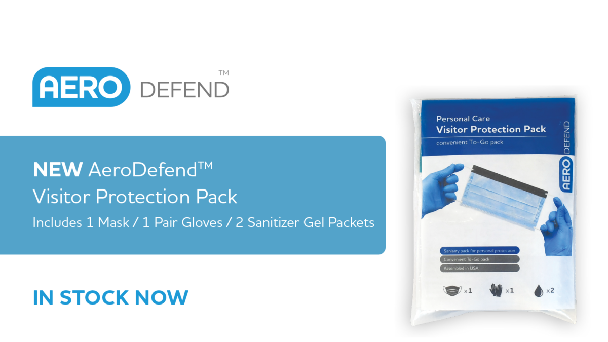 Aero Cleanse Visitor Care Packs | Aero Healthcare USA