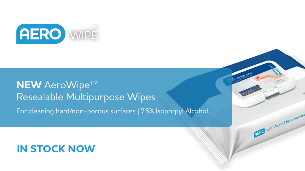 Aero Wipe Resealable Multipurpose Wipes | Aero Healthcare USA