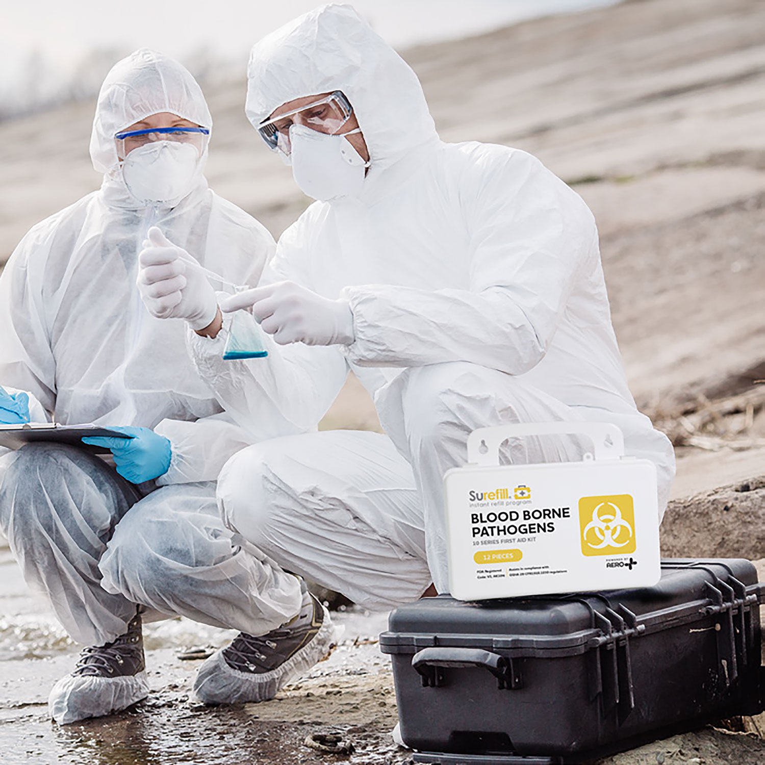 AKBF10W-10 Series Bloodborne Pathogens Kit | Aero Healthcare USA