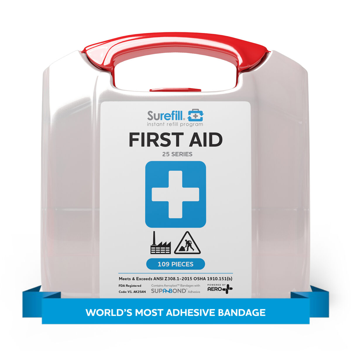 AK25AN-25 Series First Aid Kit | Aero Healthcare USA