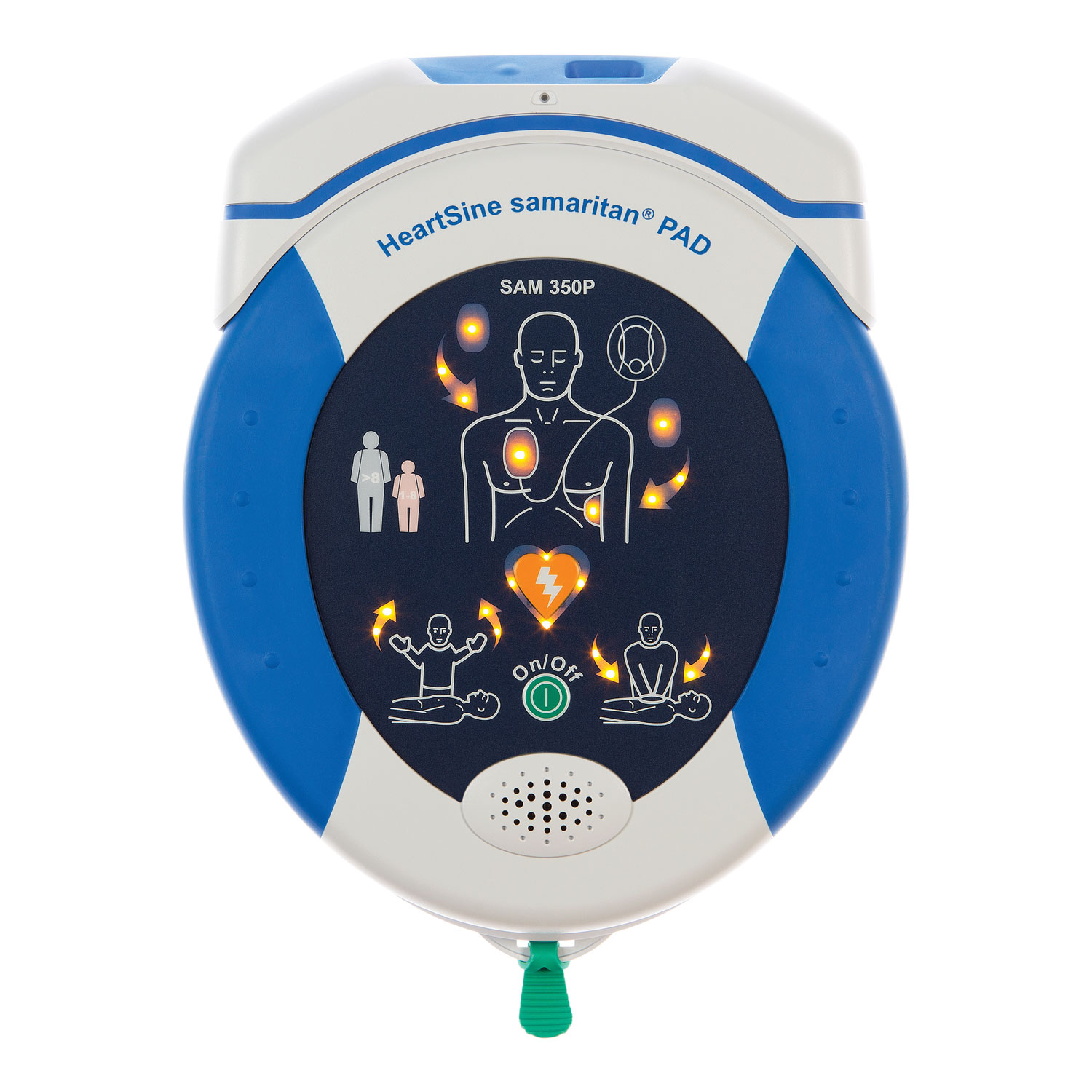 HeartSine® SAM 450P Standard AED #450-STR-US-10 | Aero Healthcare USA
