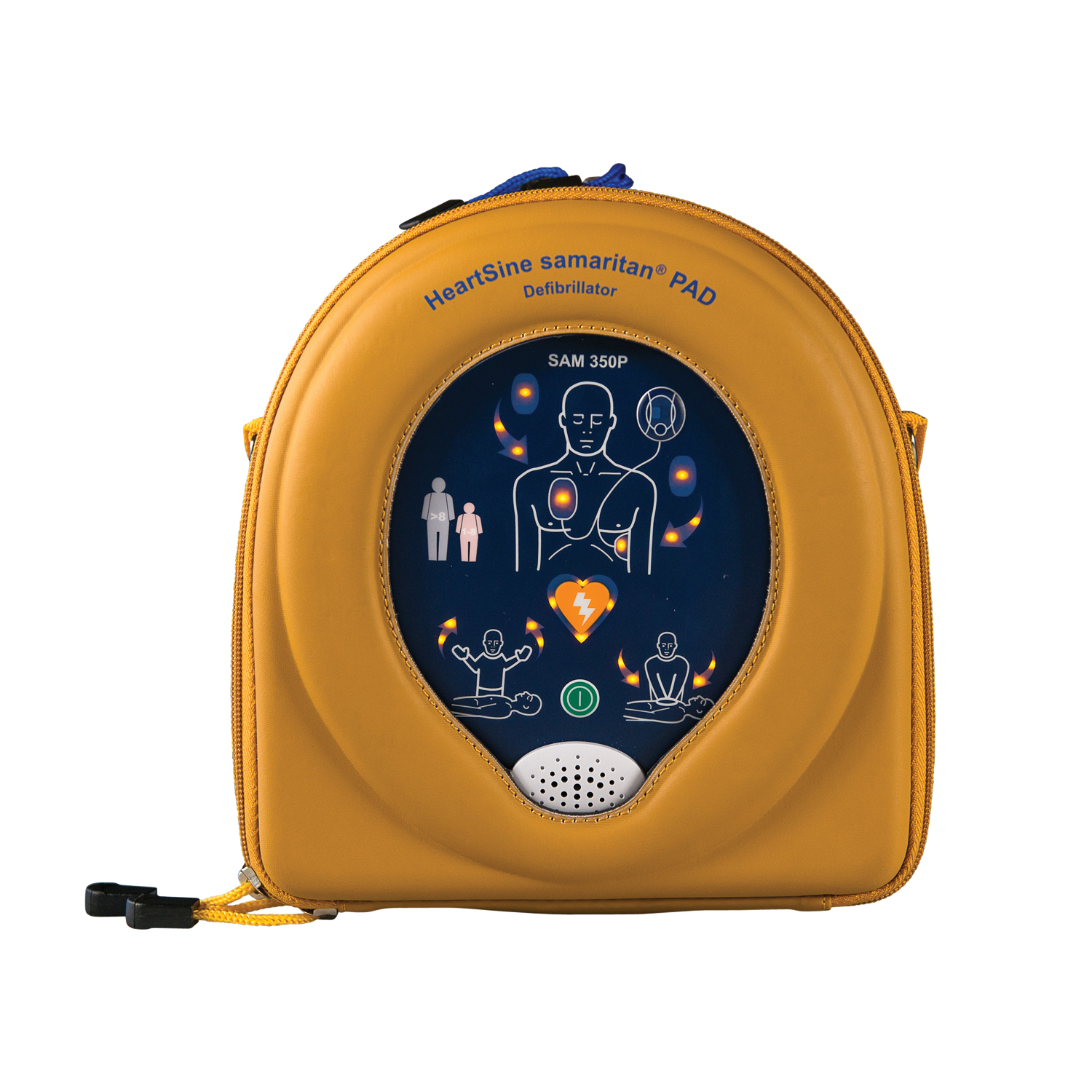 HeartSine® SAM 350P Standard AED #350-STR-US-10 | Aero Healthcare USA