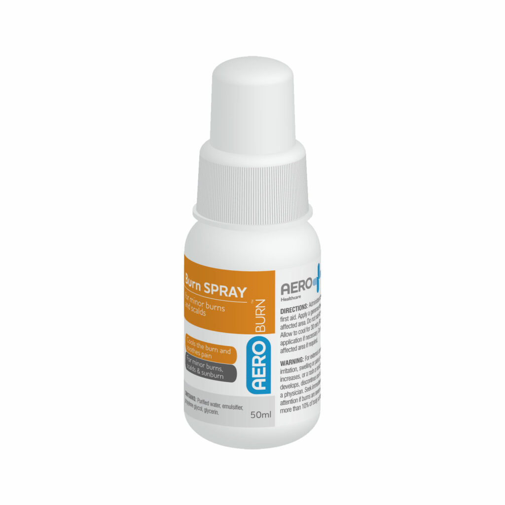 AeroBurn™ Burn Spray 1.7oz pump #ABS50 | Aero Healthcare USA