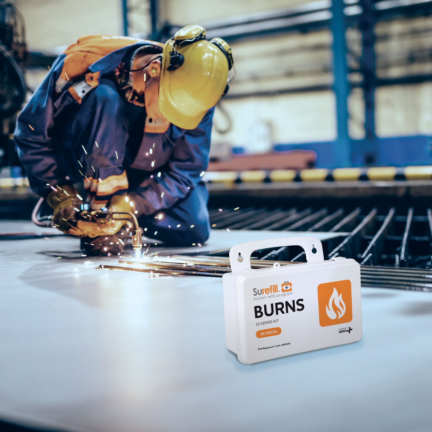 Surefill™ Burns 10 Series Kit #AKB10W | Aero Healthcare USA