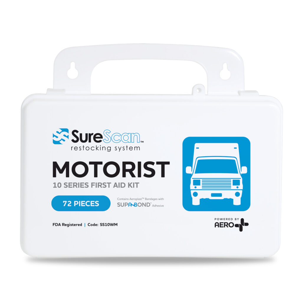 SureScan™ Motorist First Aid Kit #SS10WM | Aero Healthcare USA