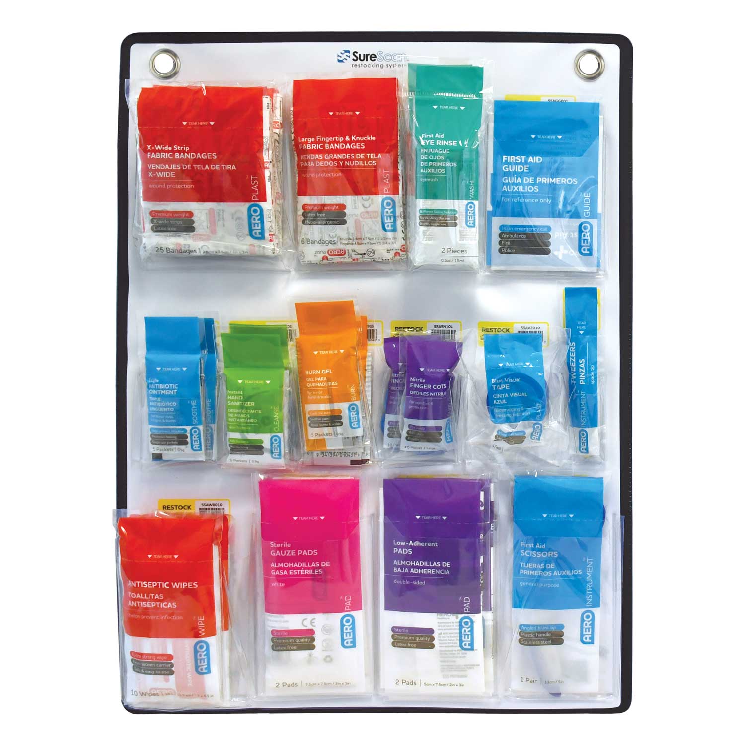SureScan™ Large First Aid Industrial Cabinet Liner (Full) #SSHLRUS ...
