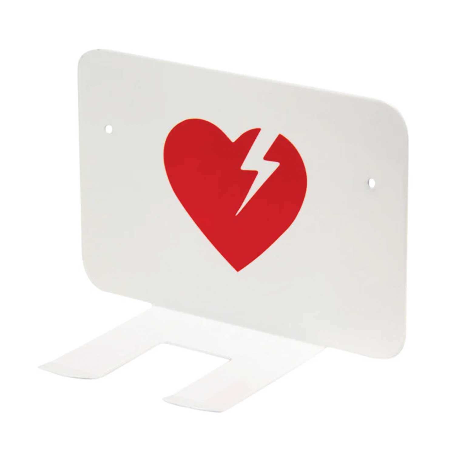 LIFEPAK® CR2 White / Red Wall Bracket #11210-000046 | Aero Healthcare USA