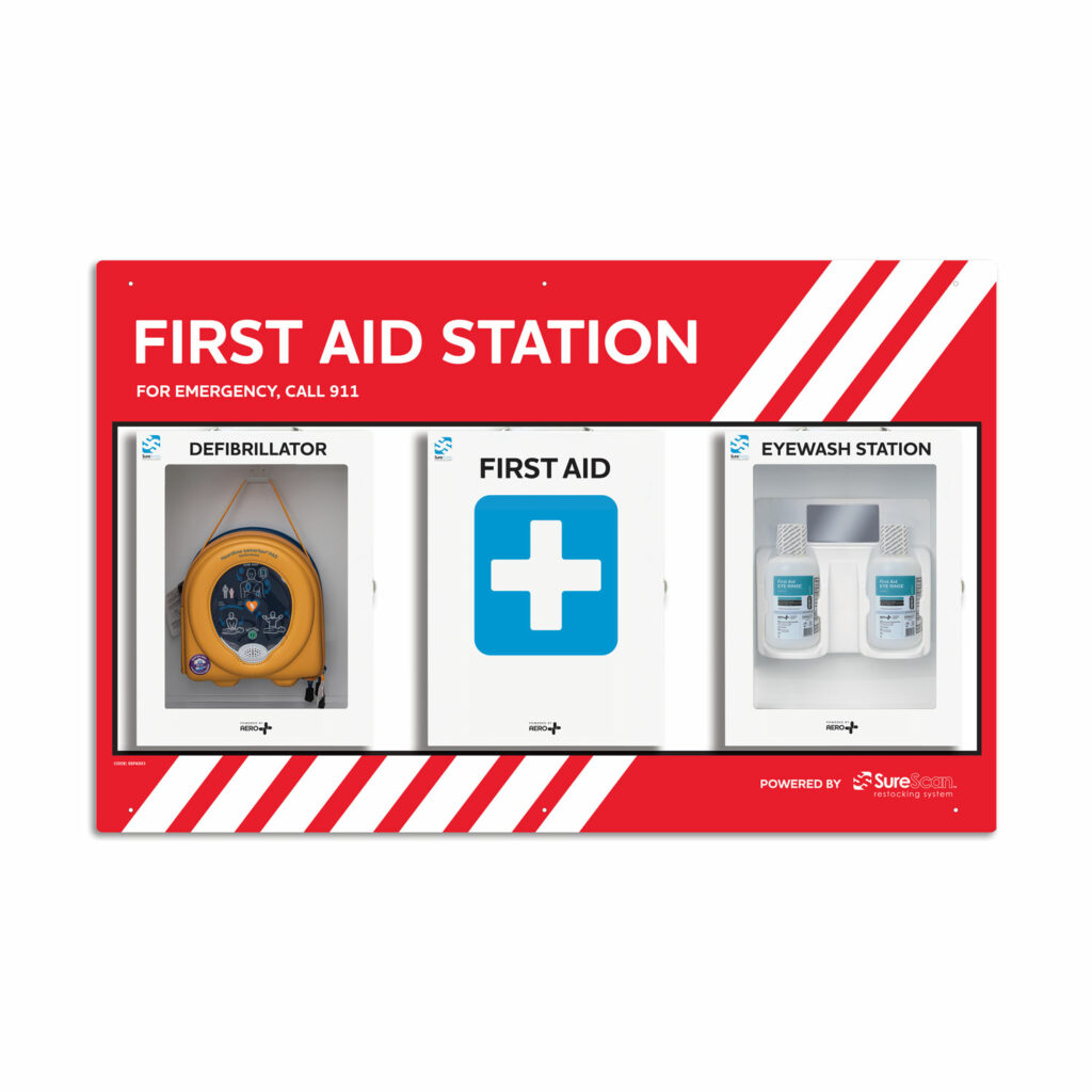 SureScan™ First Aid Station #SSFAS03 | Aero Healthcare USA