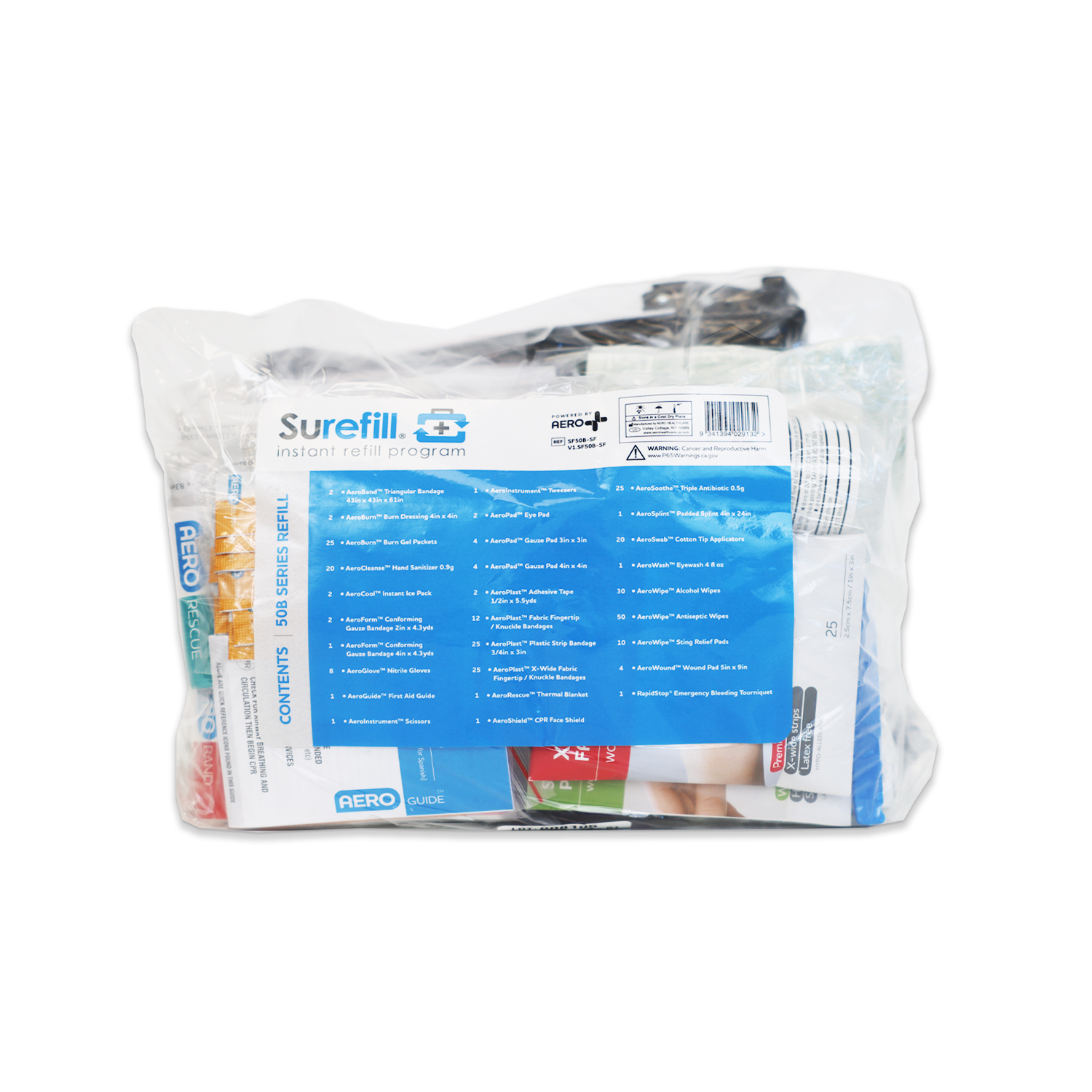 SUREFILL™ 50 ANSI B First Aid Kit Refill – For all 50B Series Kits 2021 ...