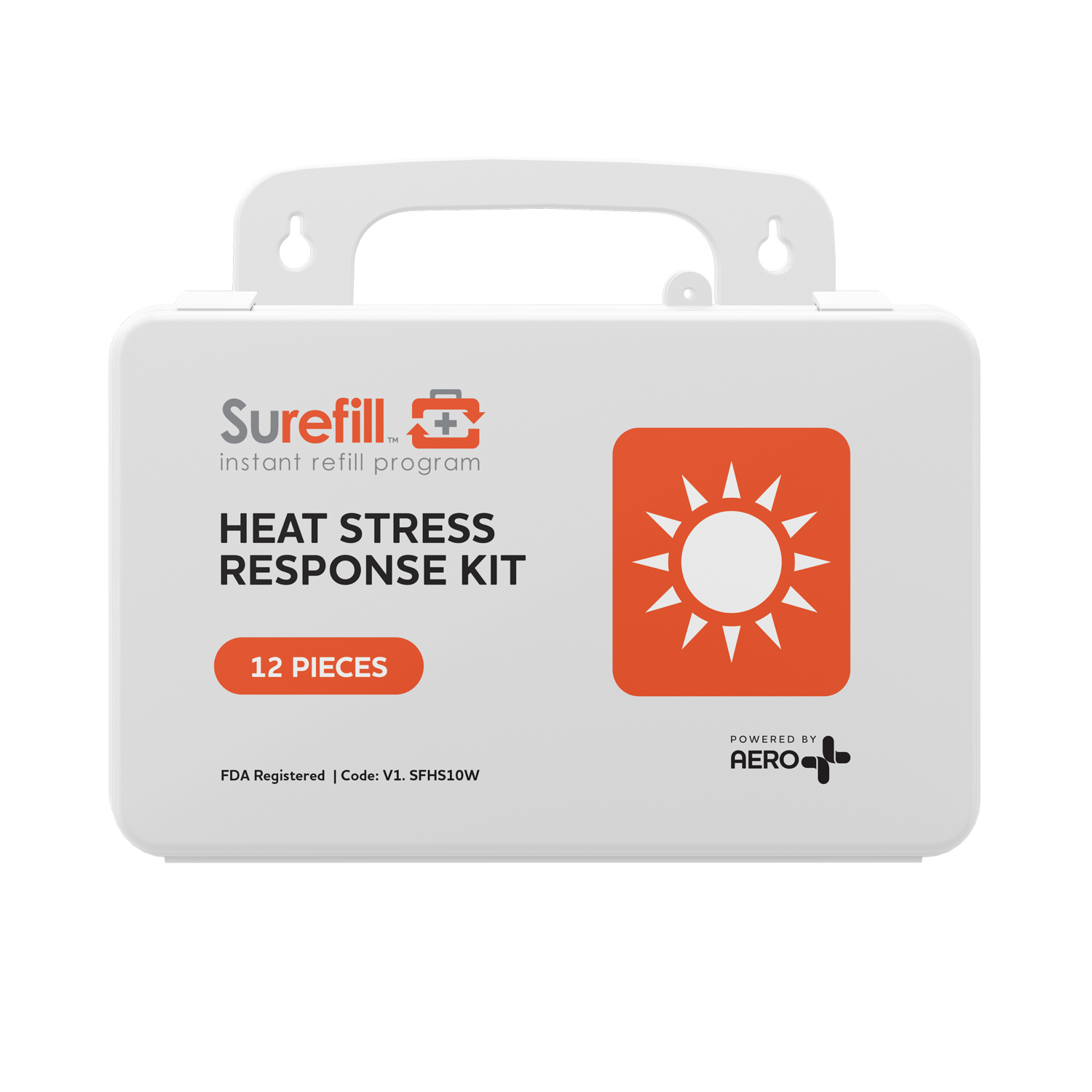 SUREFILL™ Heat Stress Response Kit Small - Plastic Case #SFHS10W | Aero ...