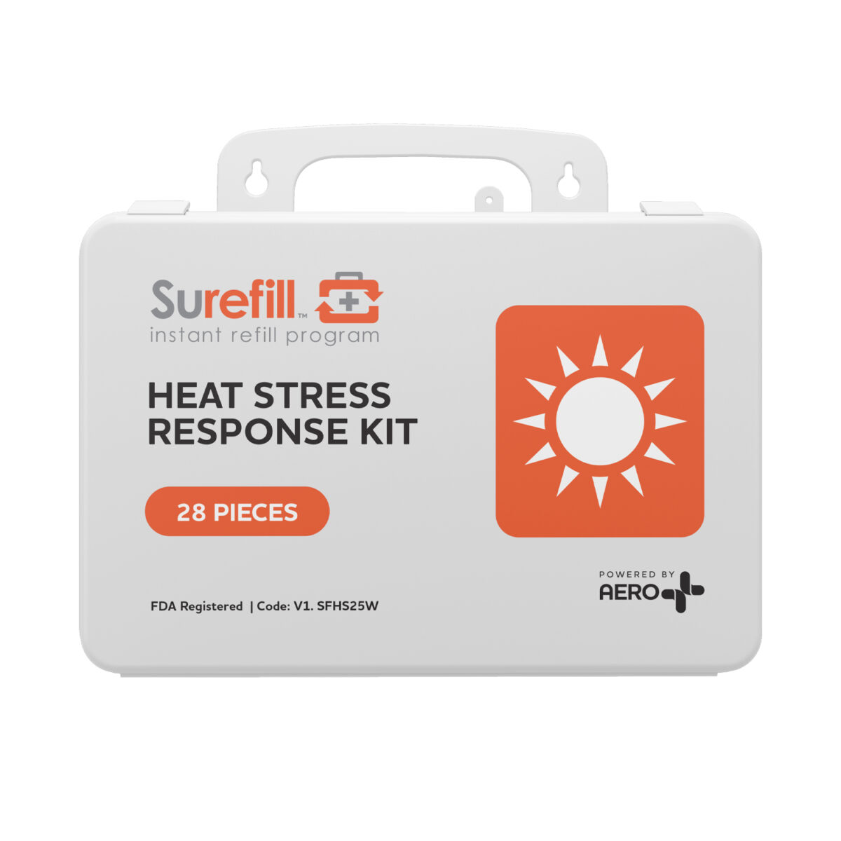 SUREFILL™ Heat Stress Response Kit Large - Plastic Case #SFHS25W | Aero ...
