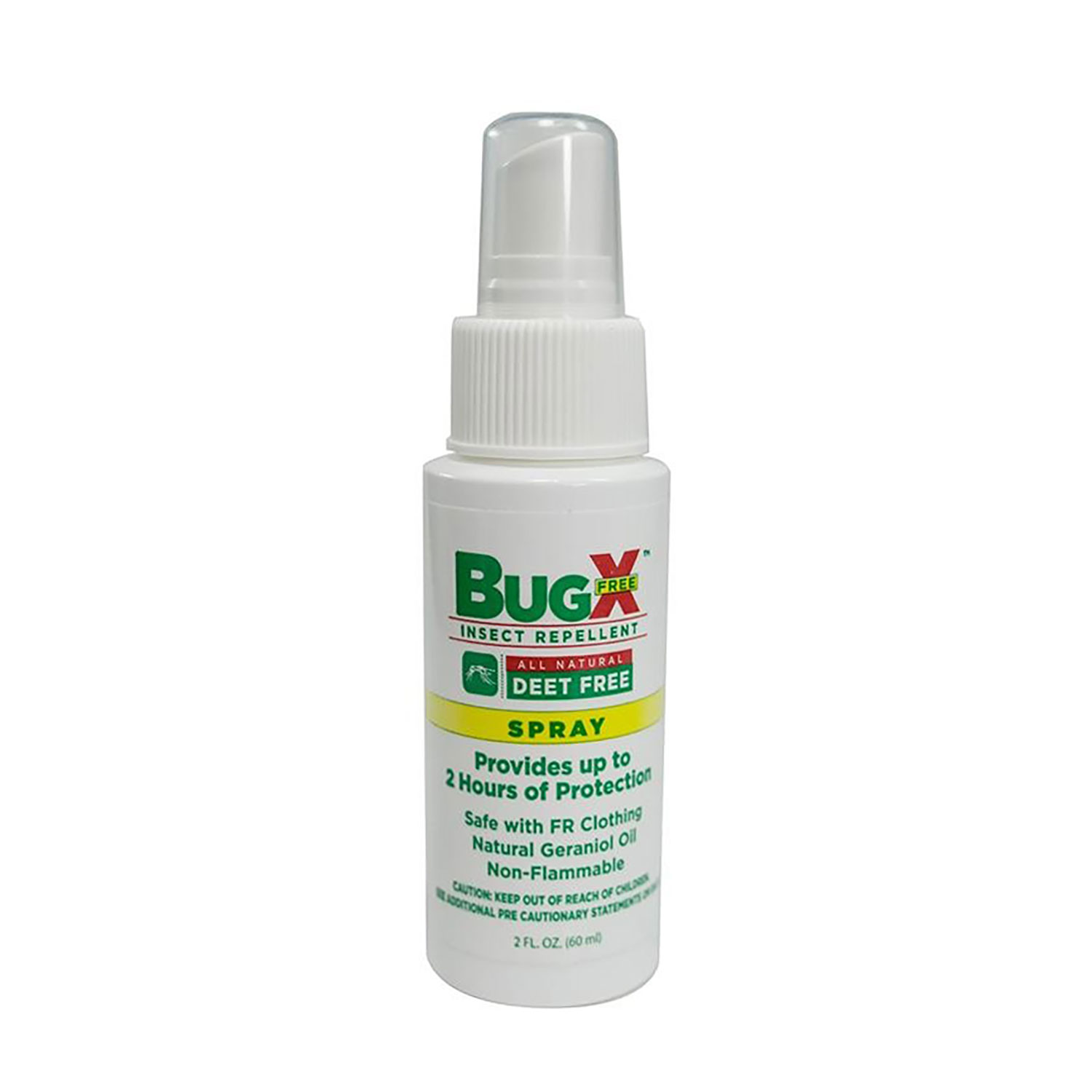 BugX DEET FREE Insect Repellent Spray, 2 oz. Bottle #12850 | Aero Healthcare USA