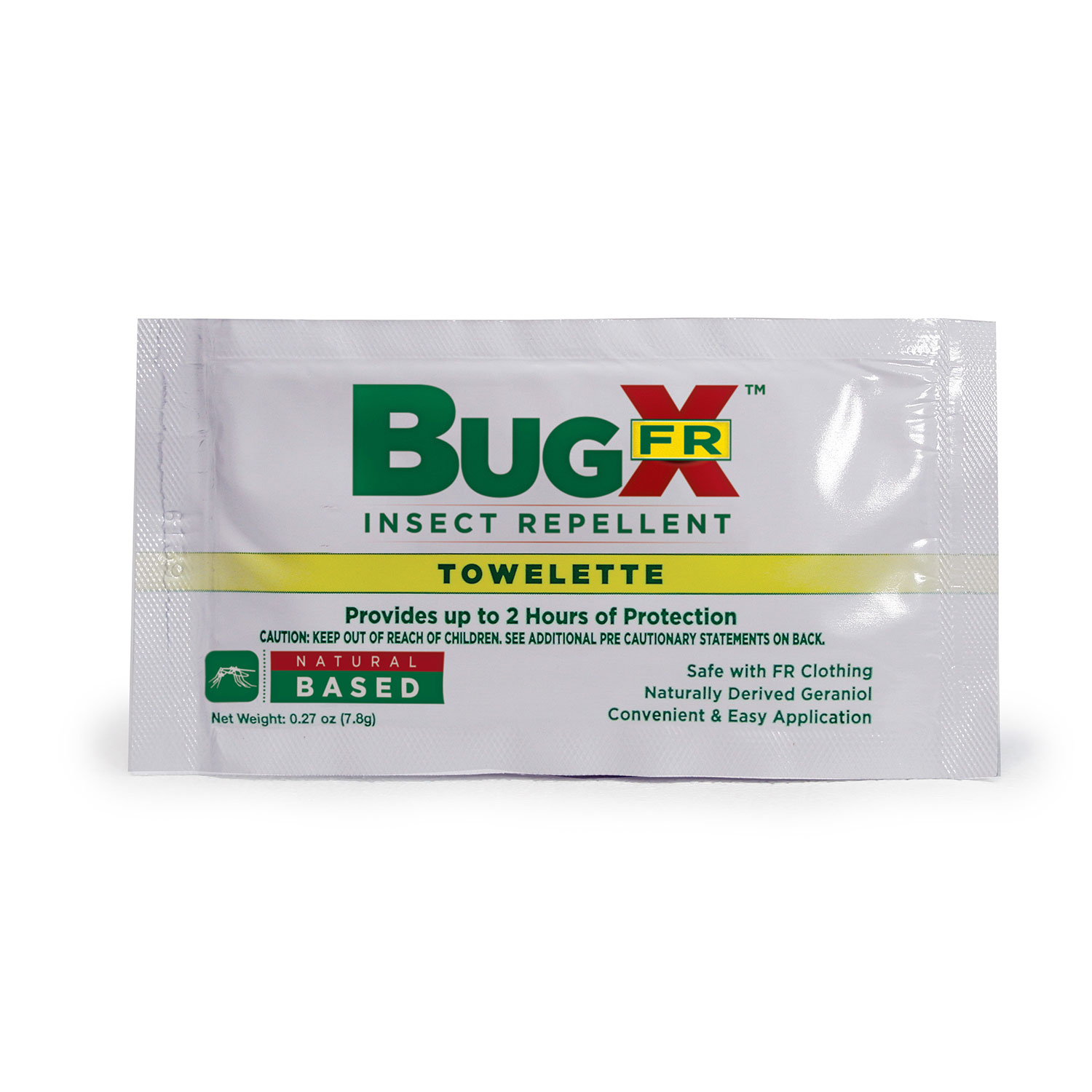 BugX DEET FREE Insect Repellent Wipes, 100/box #12842 | Aero Healthcare USA