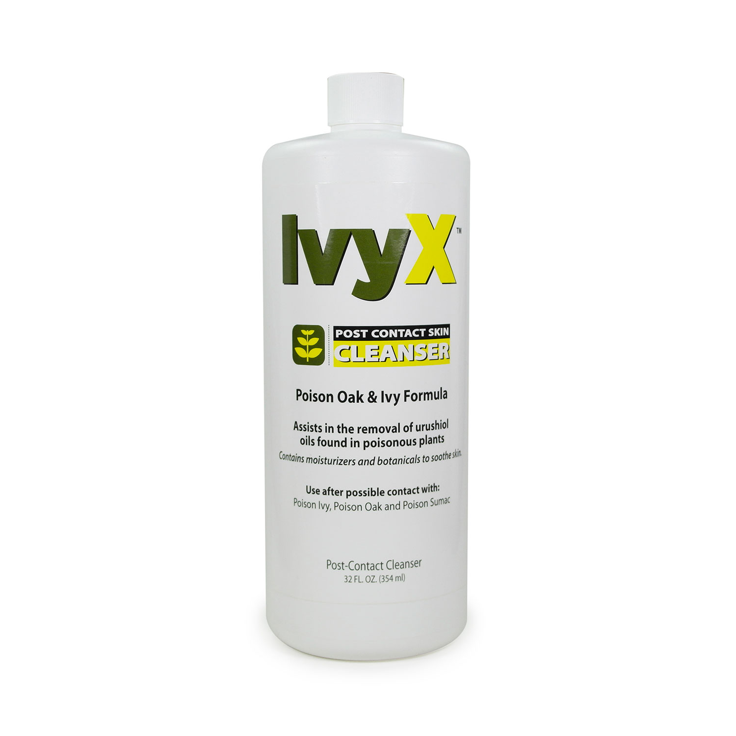 IvyX Post-Contact Cleanser, 32 oz. Bottle #84671 | Aero Healthcare USA