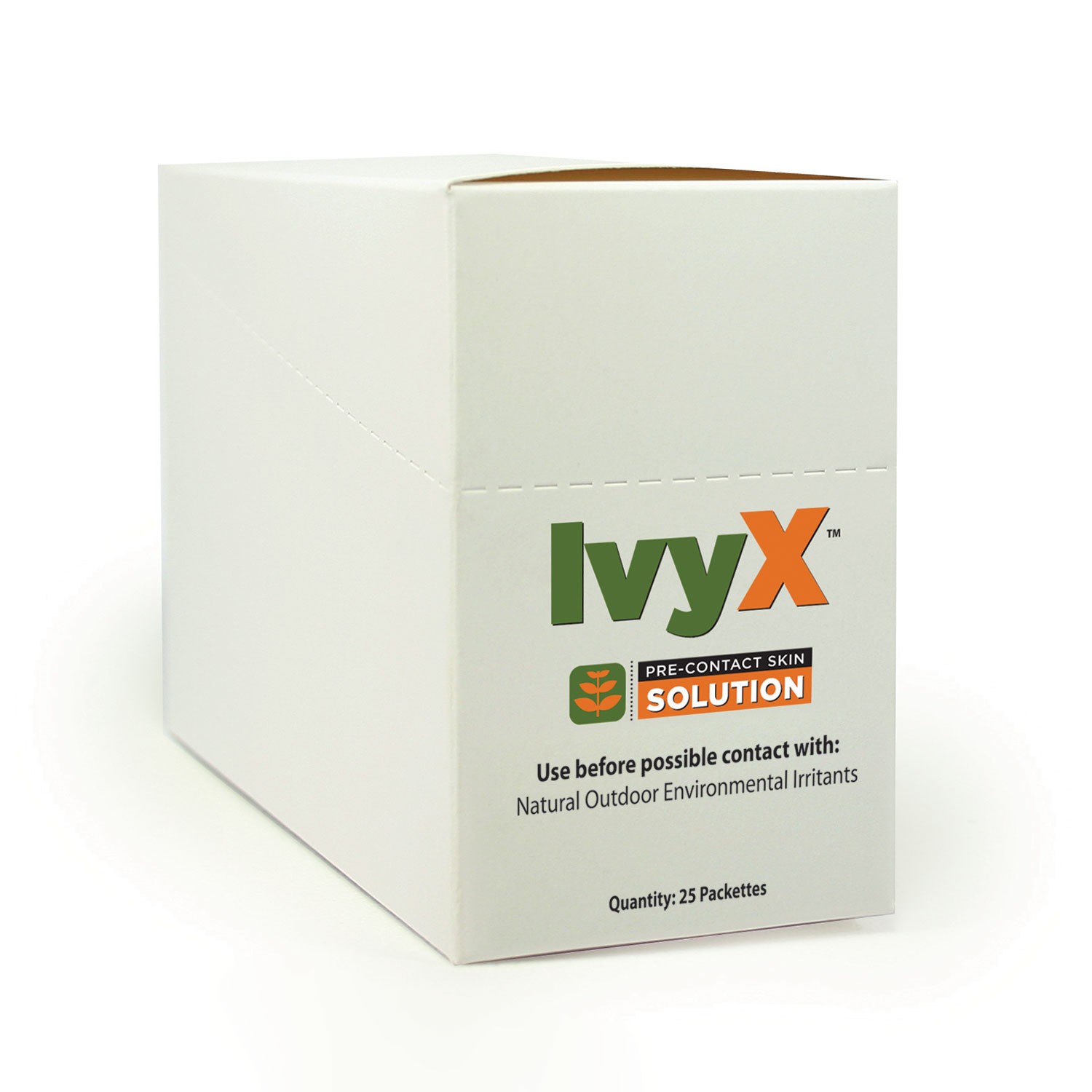 IvyX Pre-Contact Lotion Packets, 25/box #83640 | Aero Healthcare USA