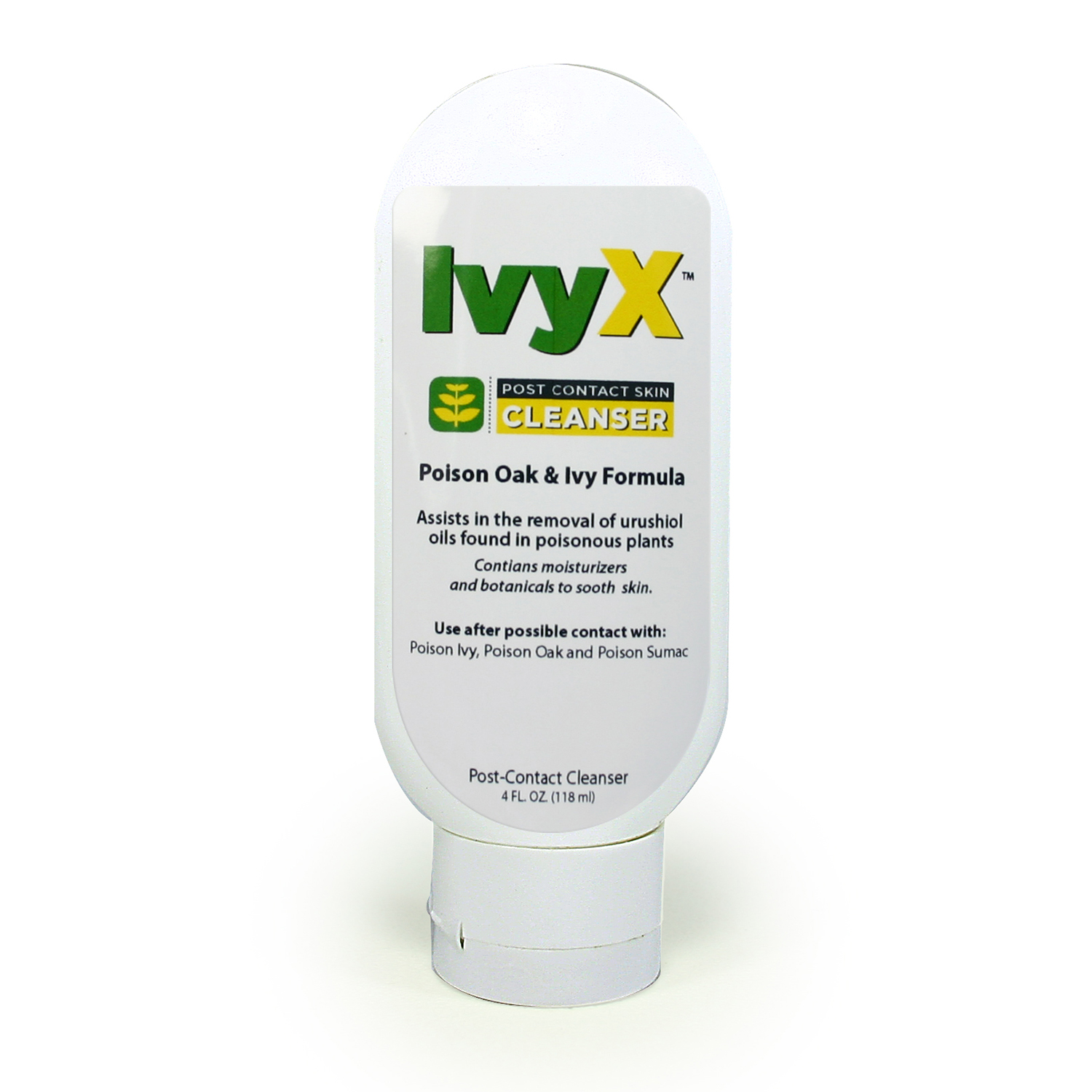 IvyX Post-Contact Cleanser, 4 oz. Tottle #84664 | Aero Healthcare USA