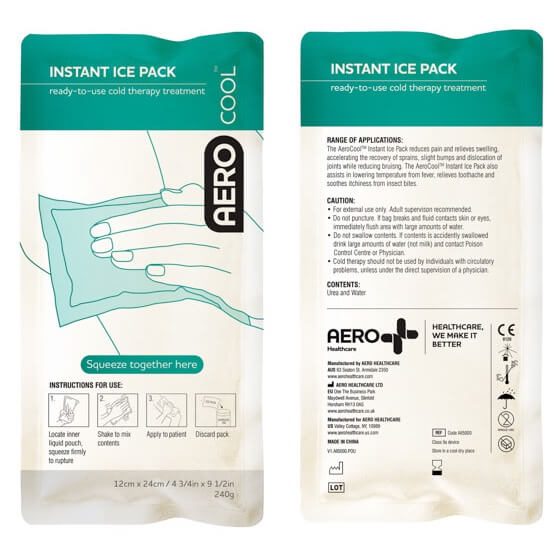 AEROCOOL Instant Ice Pack 240g | Aero Healthcare