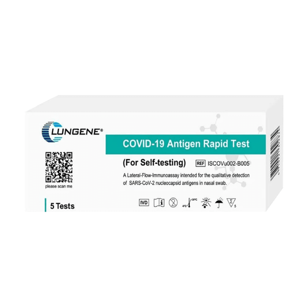 Nasal Rapid Antigen COVID-19 Self Test Pack/5 | Aero Healthcare