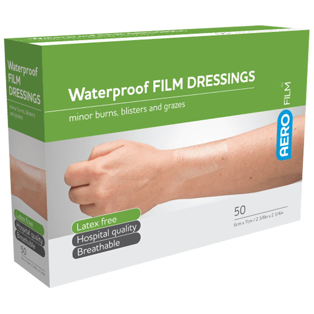 AEROFILM Waterproof Film Dressing 6 x 7cm Box/50 | Aero Healthcare