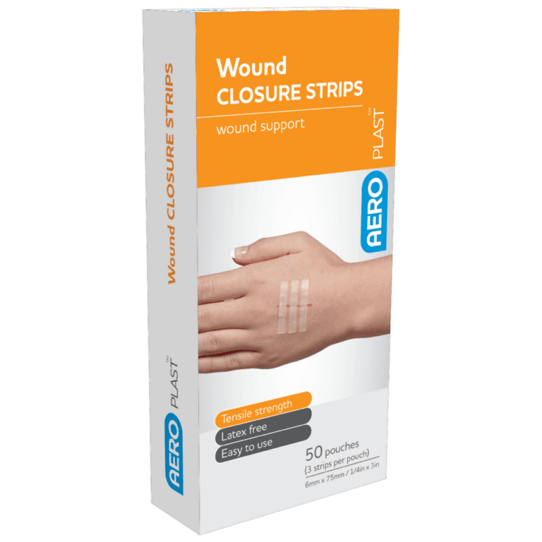 AsGuard SurgiStrip Wound Closure Strips | Cards of 6 | Aero Healthcare