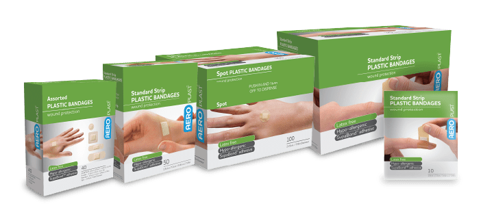 Adhesive Bandages & Plasters | Aero Healthcare