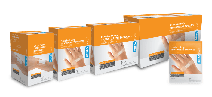 Transparent Bandages | Aero Healthcare