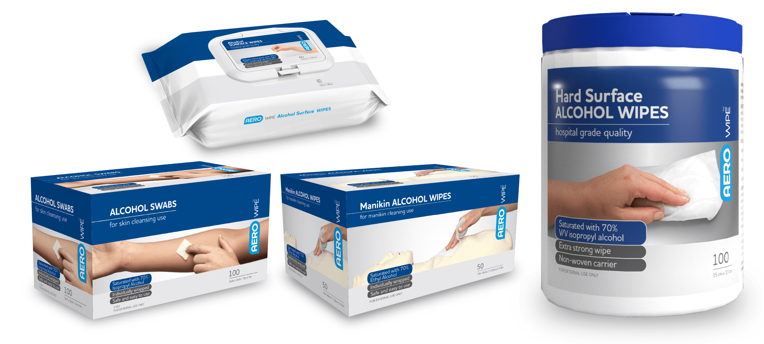 Wipes | Aero Healthcare