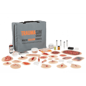 TraumaSim Advanced Trauma Moulage Kit | Aero Healthcare