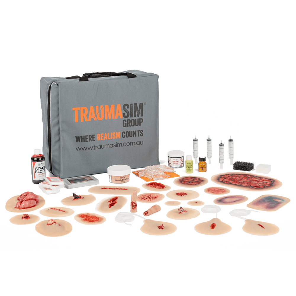 TraumaSim Advanced Trauma Moulage Kit | Aero Healthcare