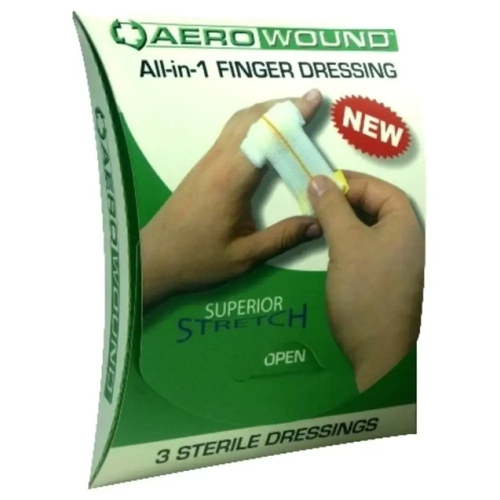 AEROWOUND Finger Dressing Env/3 | Aero Healthcare